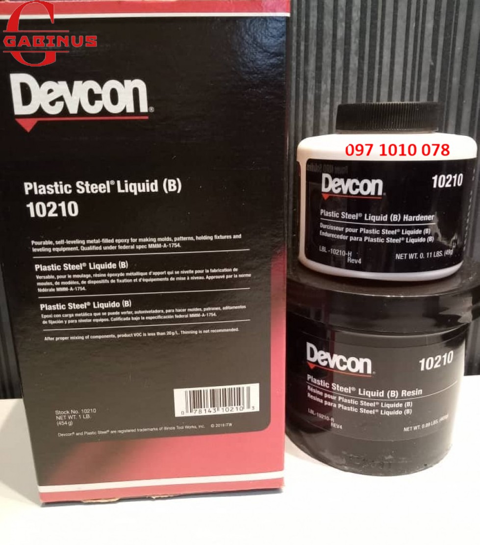 DEVCON 10210 / NHỰA THÉP LỎNG - gabinus.vn