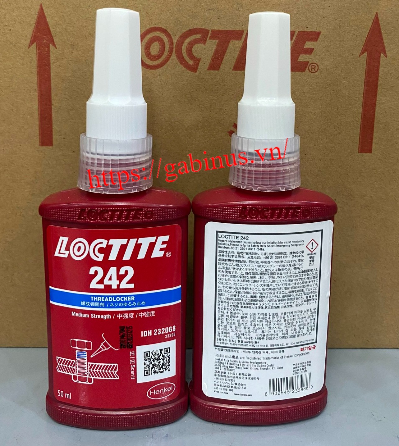 LOCTITE® 242 / KEO KHÓA REN - gabinus.vn