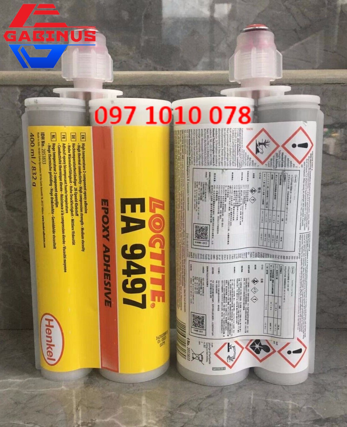 LOCTITE EA 9497 / KEO KẾT CẤU - gabinus.vn